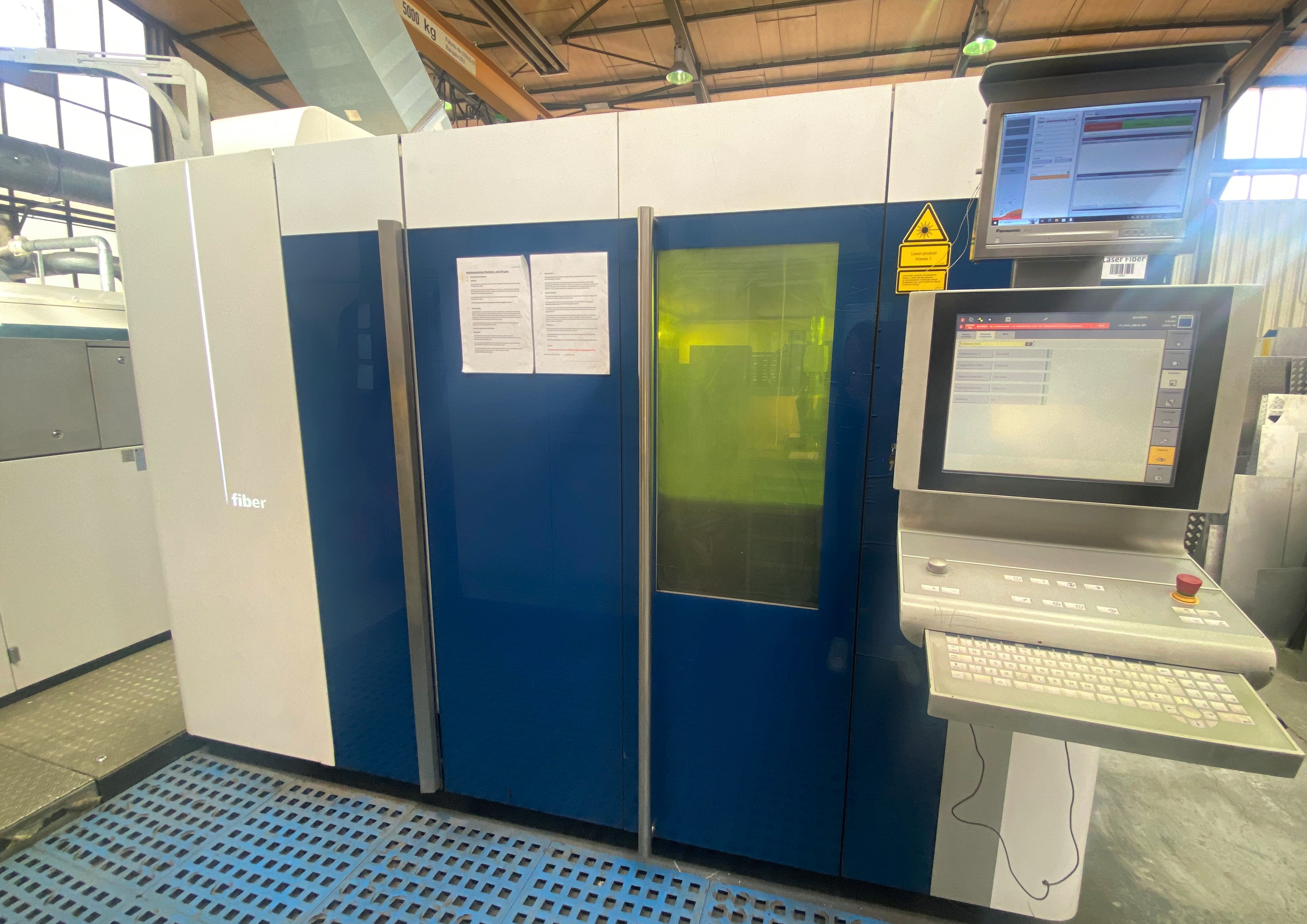 LASER CUTTING MACHINE TRUMPF TRULASER 5030 FIBER (L41), 5000 WATT, LM ...