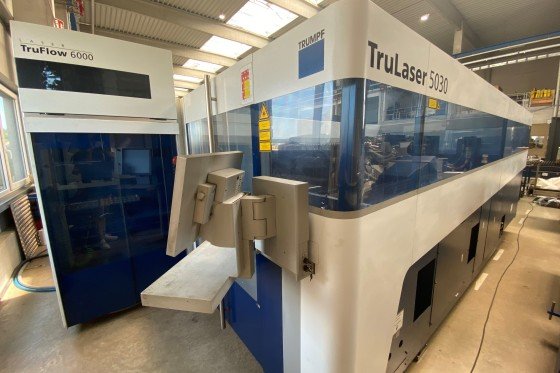 LASER CUTTING MACHINE TRUMPF TRULASER 5030 (L52), 6000 WATT, LM-1919 ...