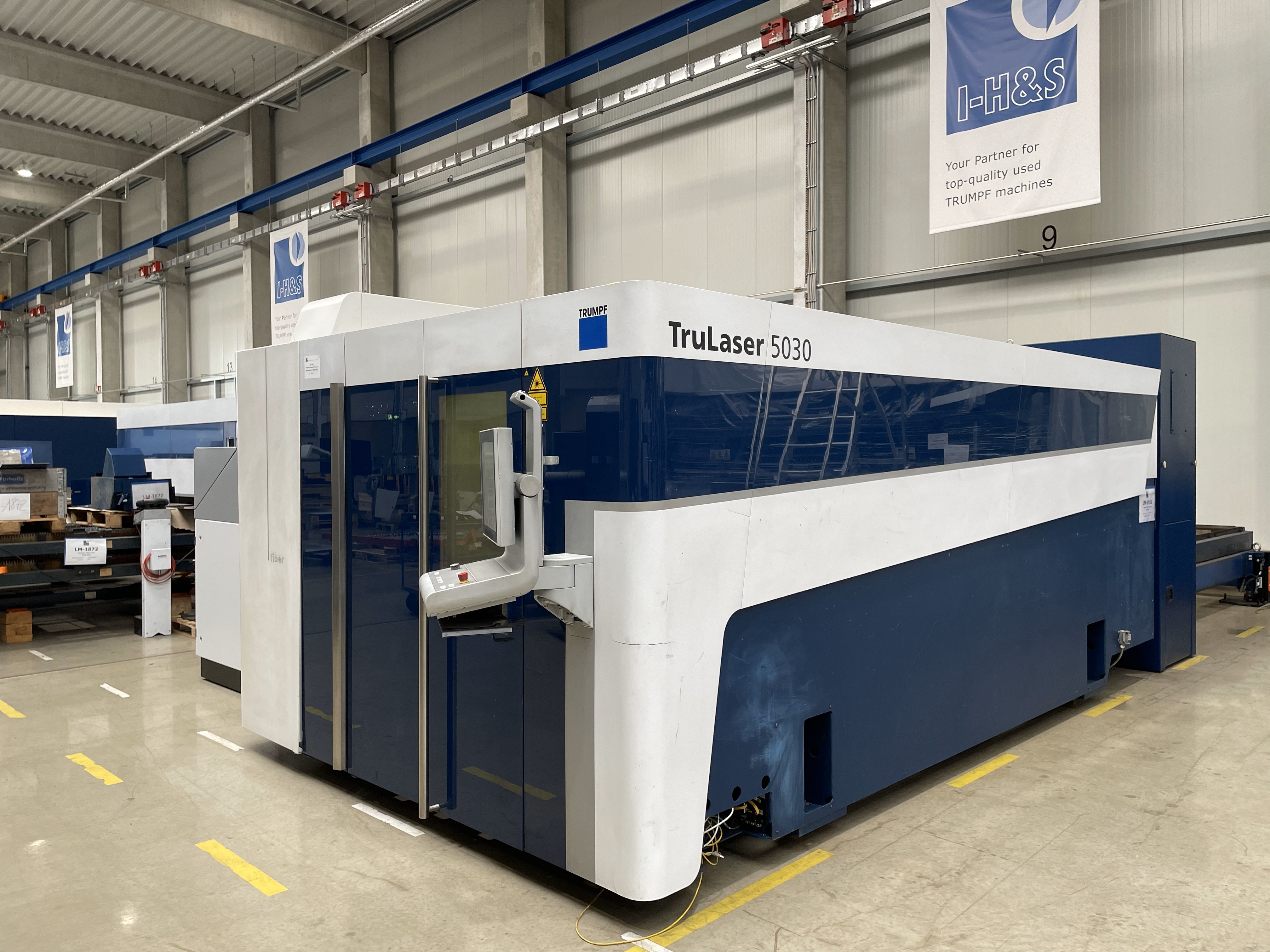 LASER CUTTING MACHINE TRUMPF TRULASER 5030 FIBER (L41), 5000 WATT, LM ...