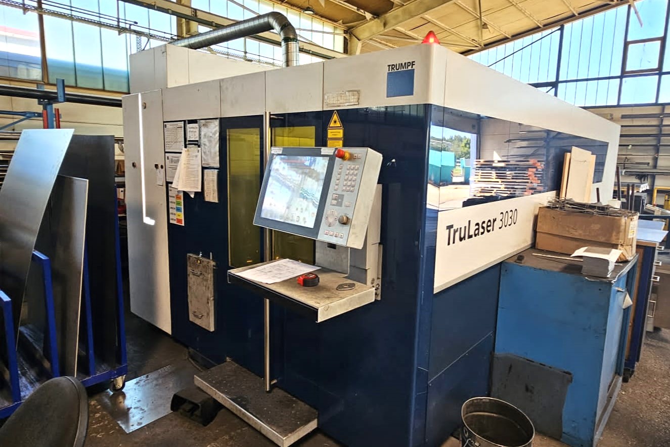 LASER CUTTING MACHINE TRUMPF TRULASER 3030 FIBER (L49)