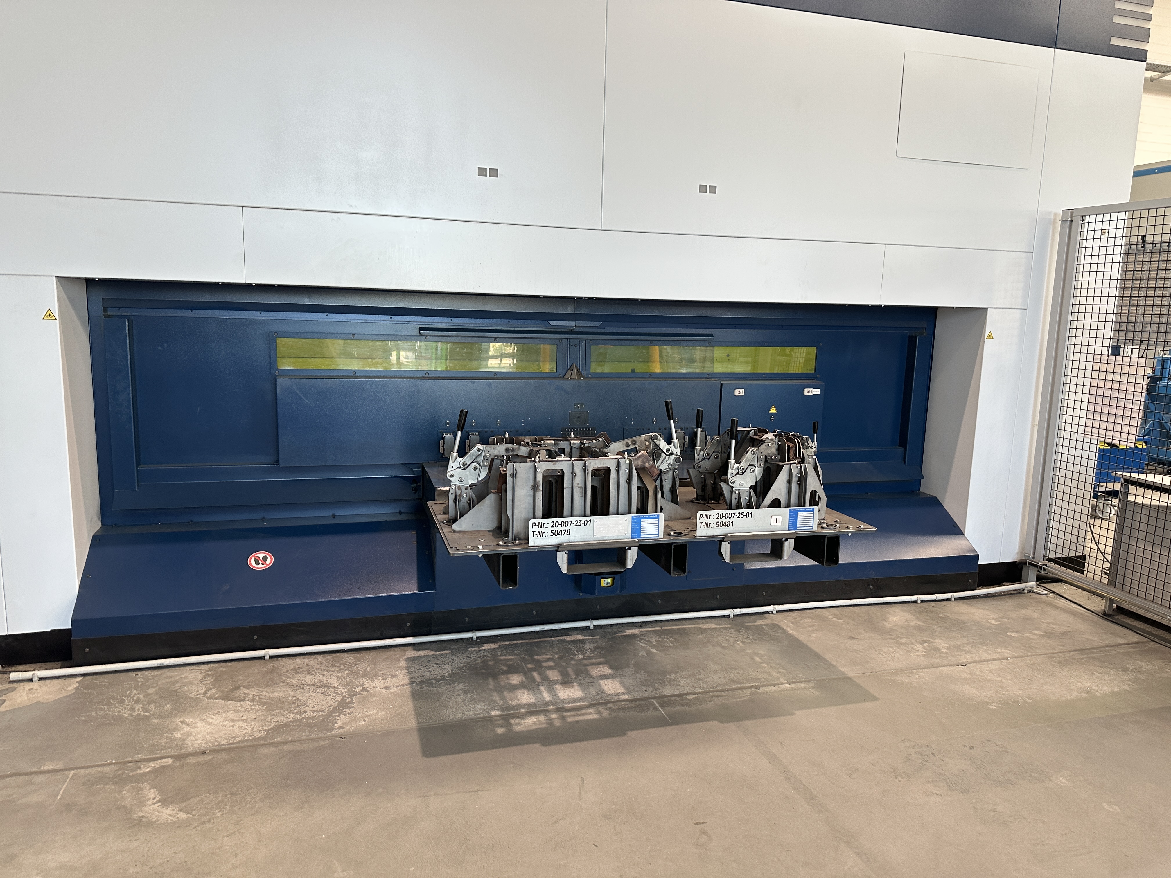 LASER CUTTING MACHINE TRUMPF TRULASER 8030 CELL 8030 FIBER (L60), 3000 ...