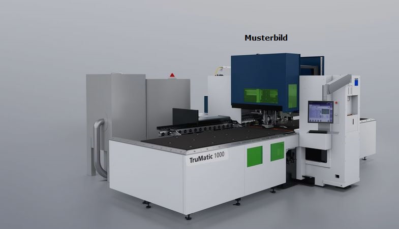 COMBINED MACHINE TRUMPF TRUMATIC 1000 - 1300 FIBER (K07) (FMC), 3000 ...