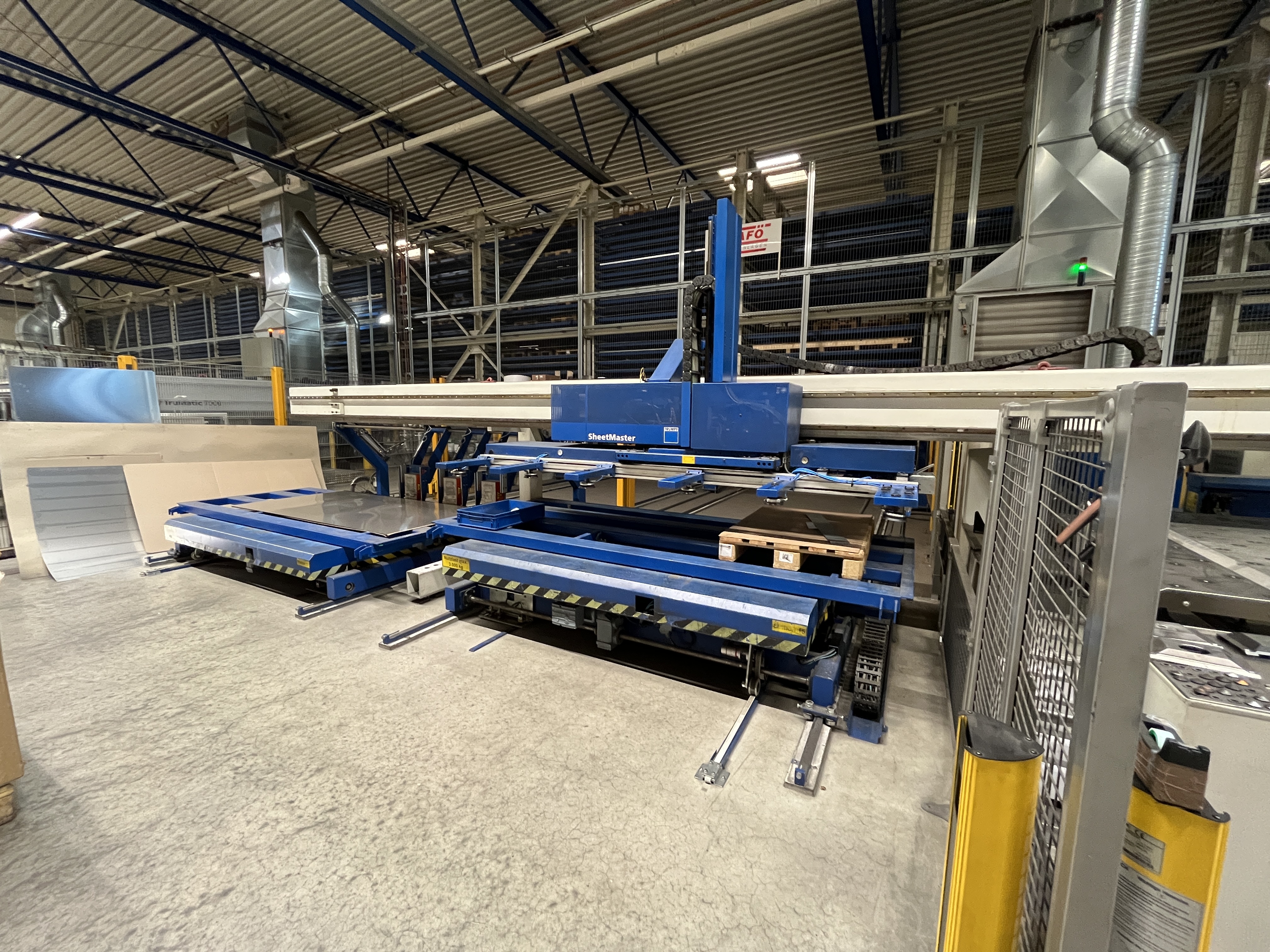 COMBINED MACHINE TRUMPF TRUMATIC 6000 - 1600 (K01) (FMC), 3200 WATT, KM ...